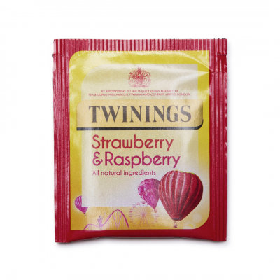 Strawberry & Raspberry Single Envelope - Twinings - tealovers.com