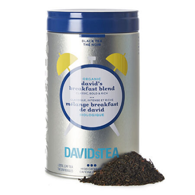Organic David's Breakfast Blend Iconic Tin - DAVIDsTEA - tealovers.com