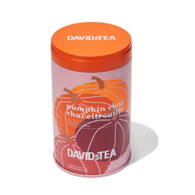 Pumpkin Chai Iconic Tin - DAVIDsTEA - tealovers.com